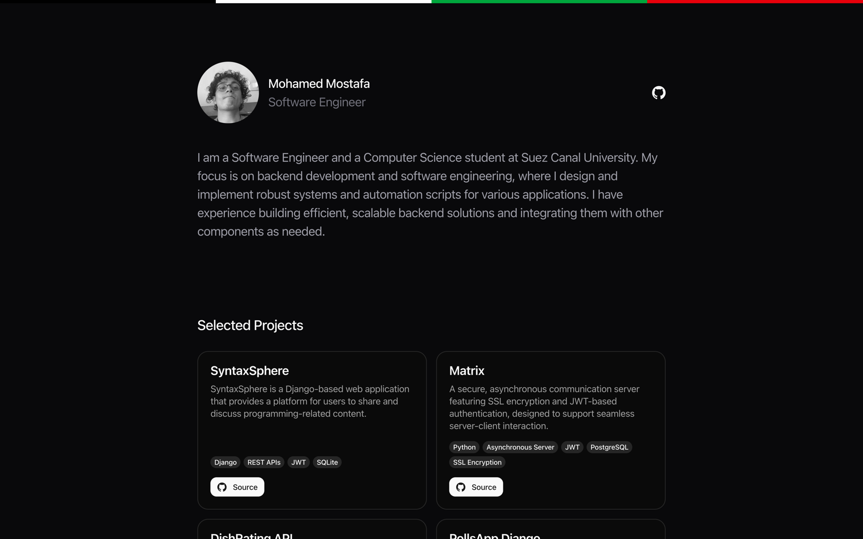 Mohammed Mostafa | Software Engineer | ASP.NET Core & Node.js Developer